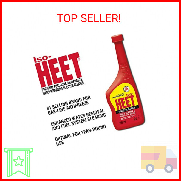 Heet Iso-HEET Water Remover And Premium Fuel Line Antifreeze + Injector ...
