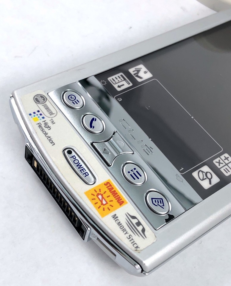 Sony CLIÉ Handheld PEG-N610C Palm Organizer PDA, Power Adapter, USB ...