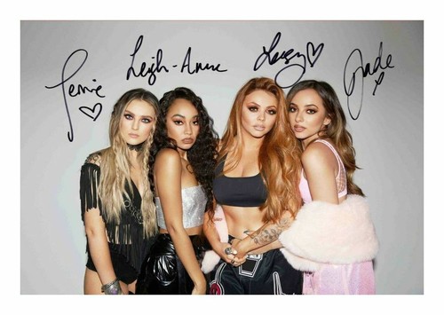LITTLE MIX AUTOGRAPH SIGNED PHOTO POSTER | eBay