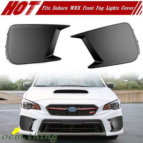 Front Grills Bumper Fog Lights Cover Fits Subaru WRX STI 2021 Facelift ...