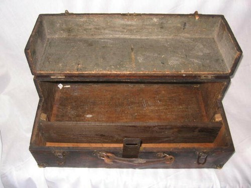 ANTIQUE TOOL SET COLLECTION & WOOD TOOL CHEST WOW! LOTS OF TOOLS ! | eBay