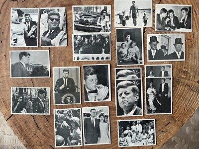 1964 Topps John F. Kennedy Trading Cards, Lot of 19 (2 are duplicates ...