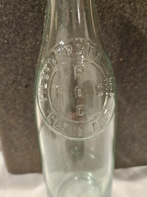 Vintage Light Green Embossed POC Pilseners Product Beer Bottle ...