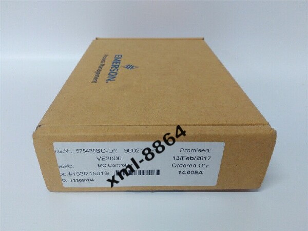 Emerson VE3008 DeltaV MQ Controller for sale online | eBay