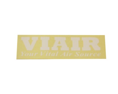 Viair Your Vital Air Source Sticker Vinyl 180 x 45mm Die Cut Decal | eBay