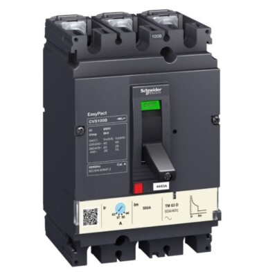 Schneider LV516332 CVS160F CVS 3P Circuit Breaker 125A 36kA Adjustable ...
