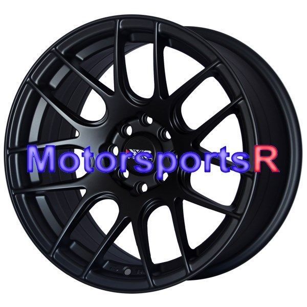 XXR 530 15 x 8 +20 Flat Black Wheels Rims Concave 4x114.3 Mesh Old ...
