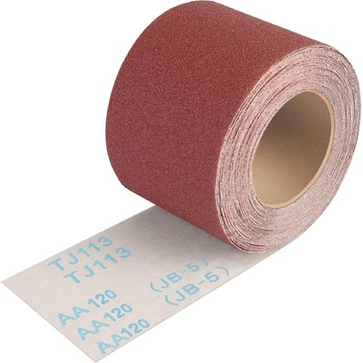 120 Grit Sandpaper Roll,3-2/3" Wide 11 Yard Longboard Emery Cloth Roll ...