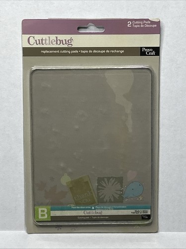 Cuttlebug Replacement B Cutting Pads 2 Pads Provo Craft | eBay