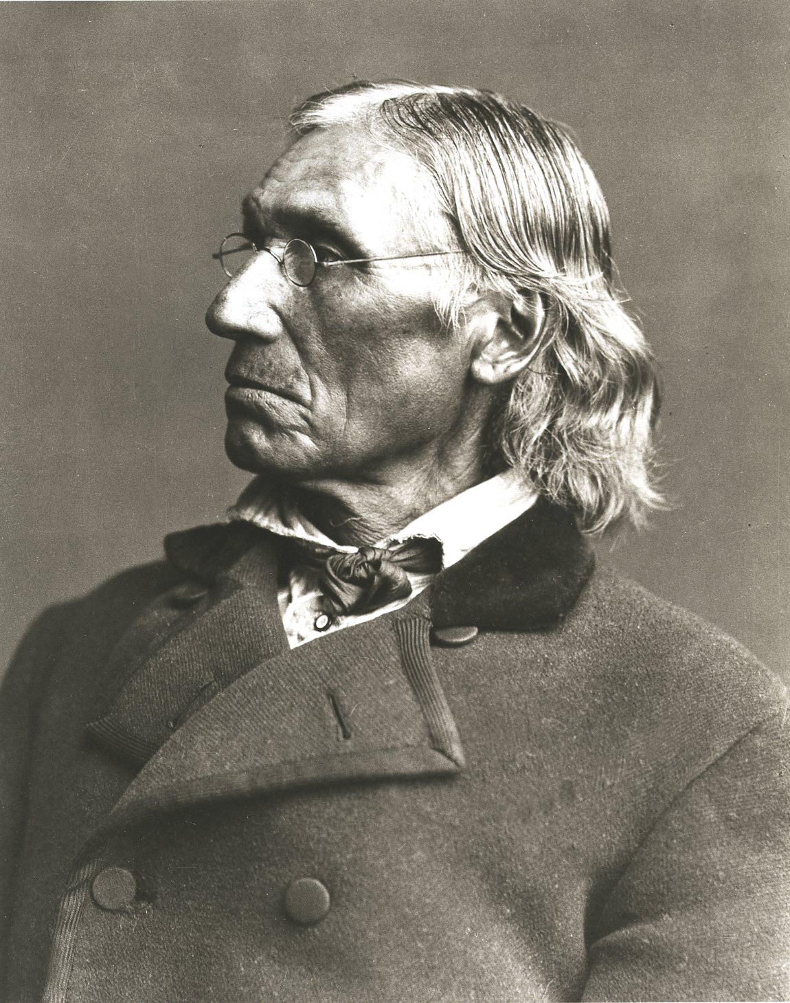 Native American Chippewa Ojibwa Chief 100 Year Old Lake Superior ...