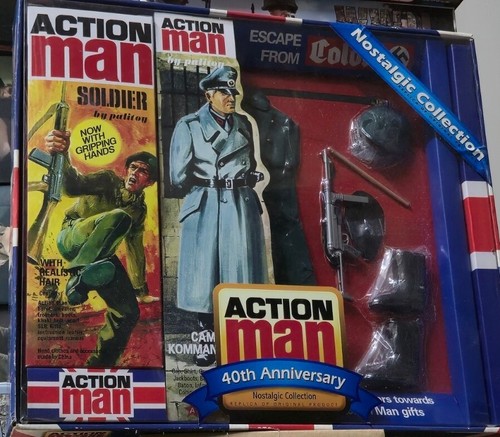 ACTION MAN 40th ANNIVERSARY wwII GERMAn Escape From Colditz RARE MIB ...