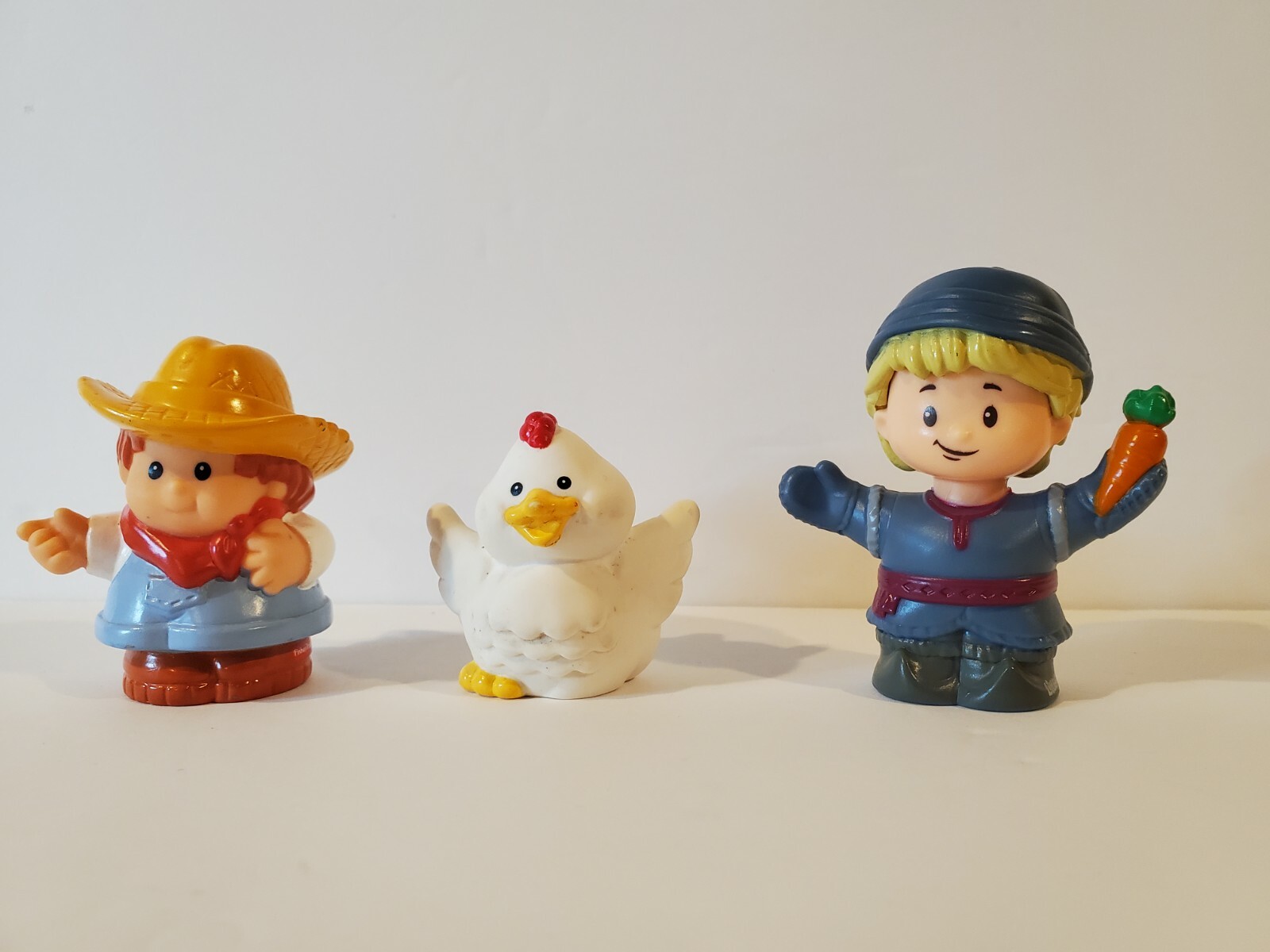 Lot of 3 Little people - Chicken and Friends - Fisher Price / Mattel | eBay