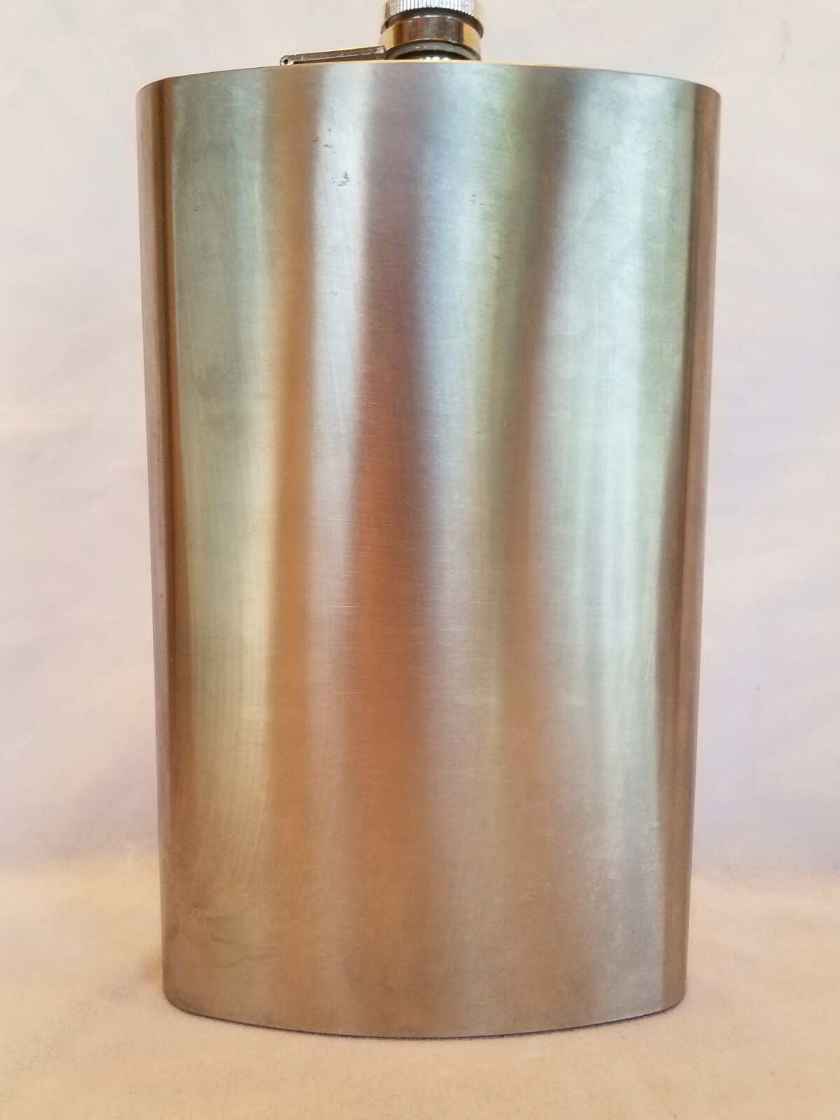 FLASK 64oz Stainless Steel XL Large Party Jumbo Liquor Irish Whiskey 1/ ...