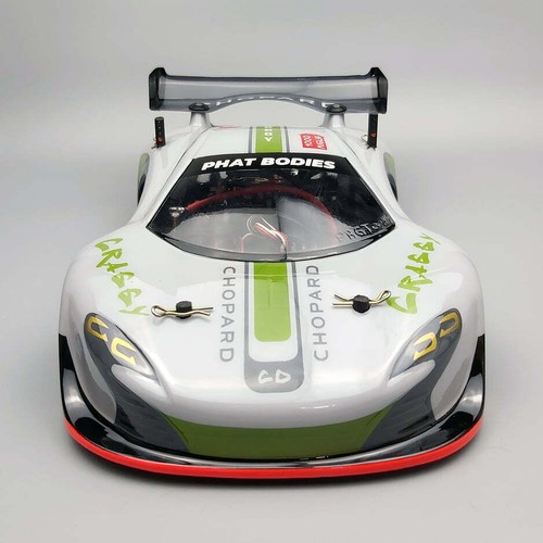 PHAT BODIES GTM GT12 LMGT3 body shell Schumacher Atom Zen Xray X12 1/12 ...