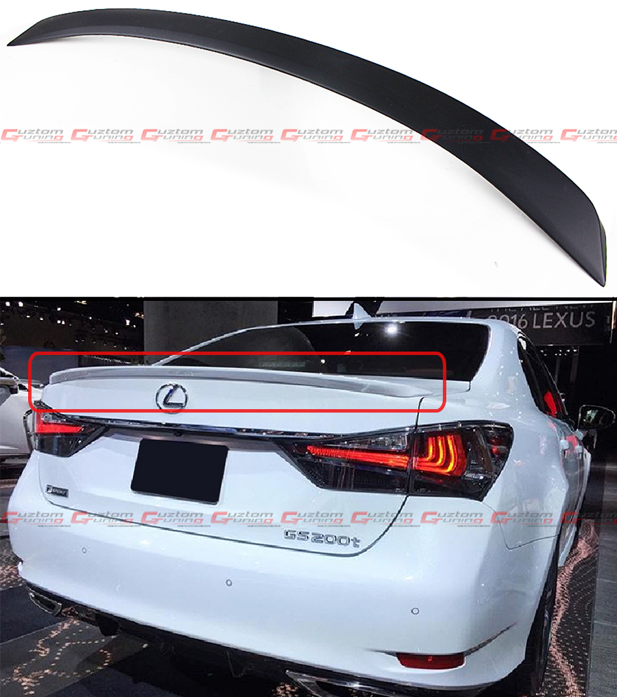 JDM F SPORT GSF STYLE TRUNK SPOILER WING FOR 2013-2020 LEXUS GS350 ...