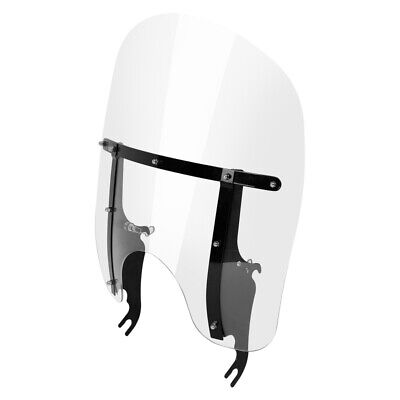 Windscreen Windshield Fit For Harley Heritage Softail Slim Deluxe 00-17 ...