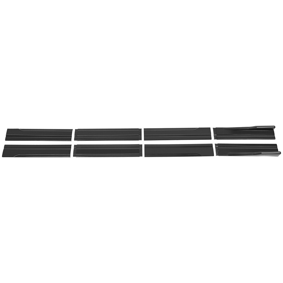 For VW Golf MK6 MK7 GTI 86.6" Side Skirt Extension Rocker Panel Lip ...