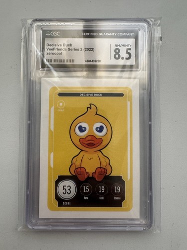2022 VEEFRIENDS SERIES 2 DECISIVE DUCK ORIGINALLY OWNED BY GARY VEE CGC ...