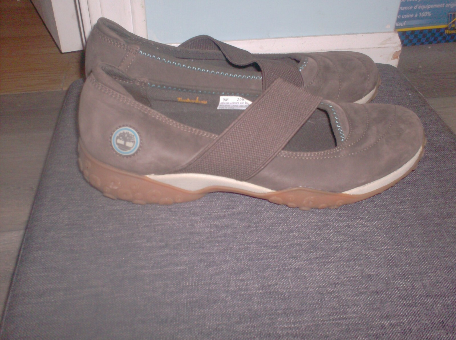 Timberland 29646 Womens Size 9 M Brown Suede Leather Walking Mary Jane ...