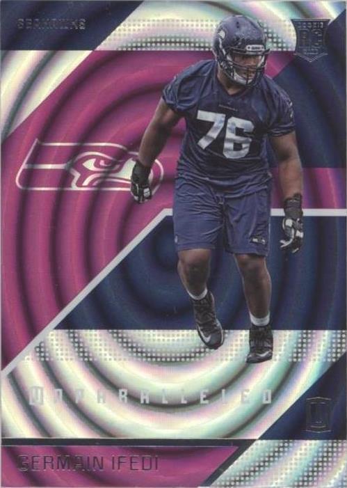 2016 Panini Unparalleled - Rookie Germain Ifedi #164 Purple (RC) for ...