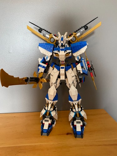 LEGO Hi-Nu Gundam Custom Buildable Mech Alternate Build Ninjago | eBay