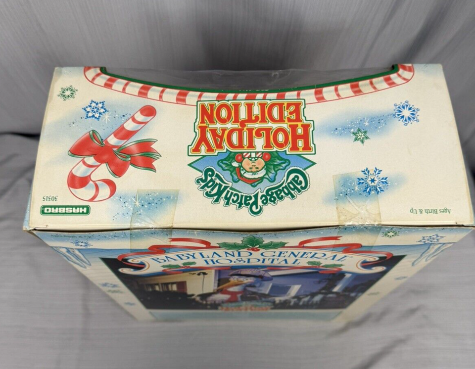 Vtg Hasbro Cabbage Patch Kids Doll Holiday Edition , Holiday Santa ...