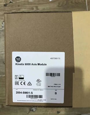 New Factory Sealed AB 2094-BM01-S Axis Module Allen-Bradley 2094 BM01 S ...