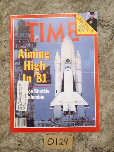 Time Magazine / January 12 1981 / Aiming High In "81 / Space Shuttle ...