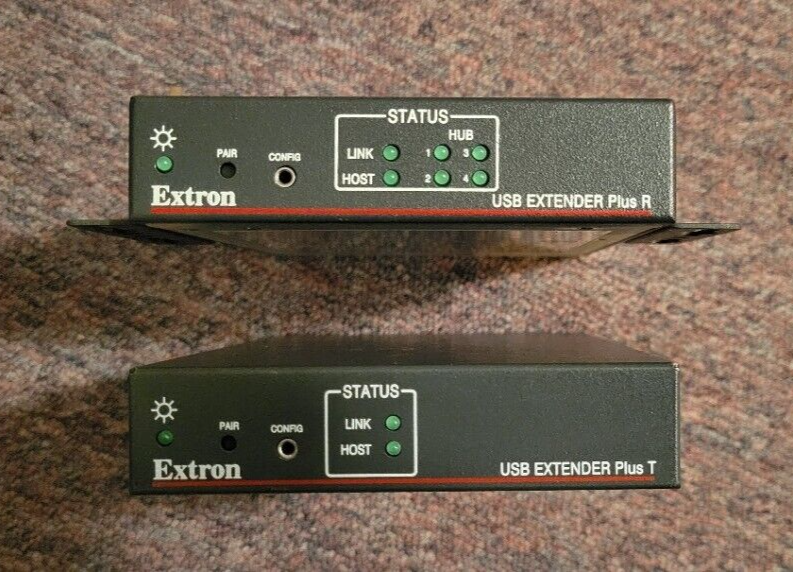 Extron USB Extender Plus R and USB Extender Plus T with AC Power ...
