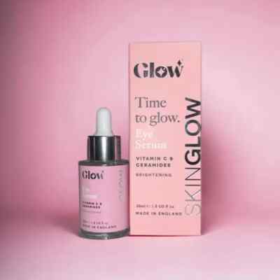 Skin Glow Eye Serum Vitamin C & Ceramides Time To Glow 30ml | eBay UK