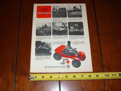 1971 RUPP DUNE BUGGY RUPPSTER ORIGINAL AD | eBay