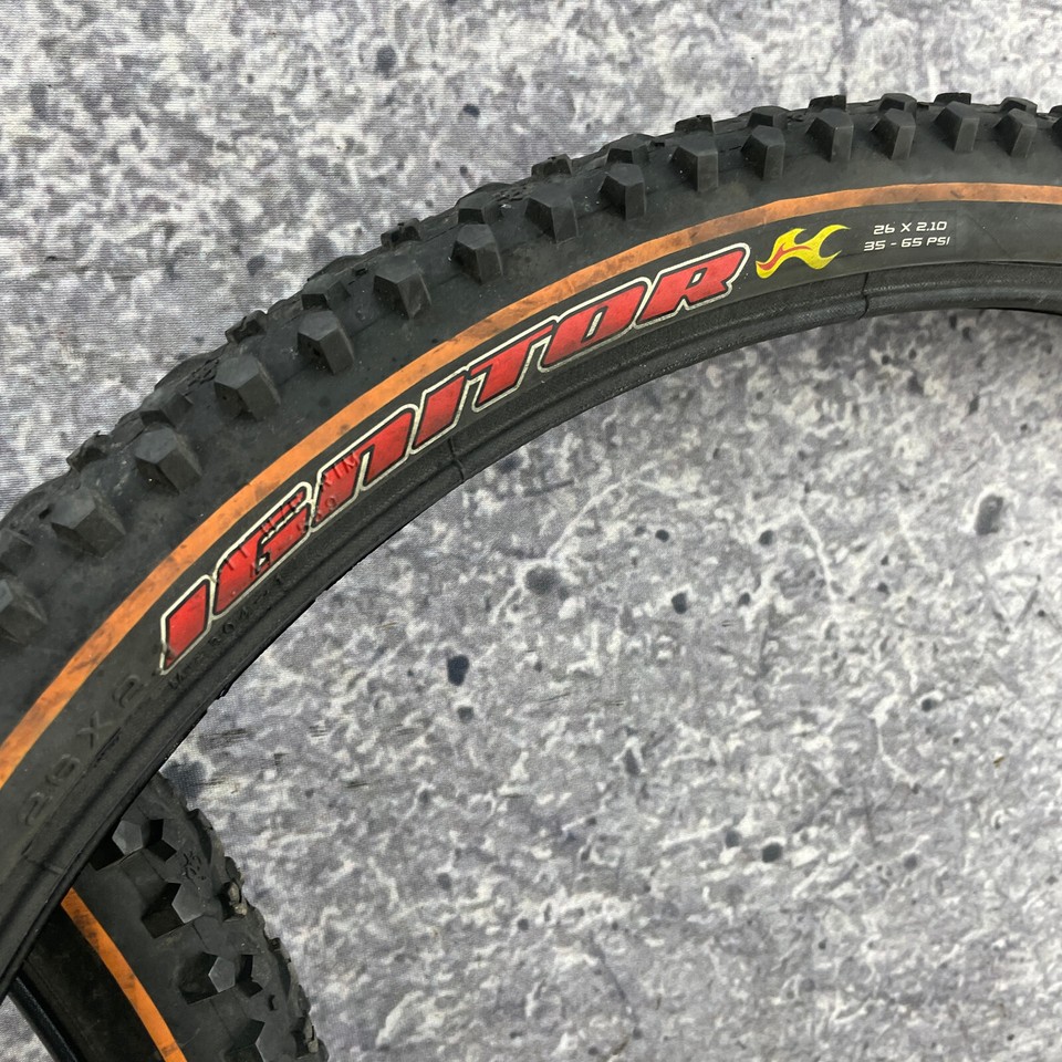 Vintage Maxxis Ignitor Tires Redline 26 in Front Rear Mountain Bike 26 ...
