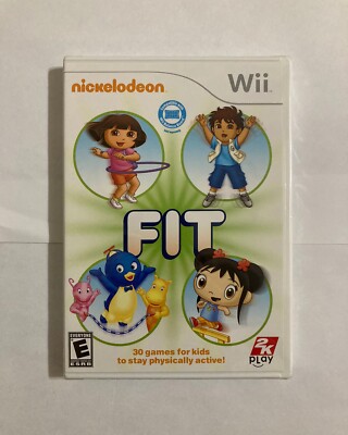 Nickelodeon Fit (Nintendo Wii, 2010) NEW Factory Sealed Exercise ...