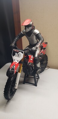 Venom VMX 450 RC 1/4 Scale RTR Dirtbike (Red and Black) | eBay