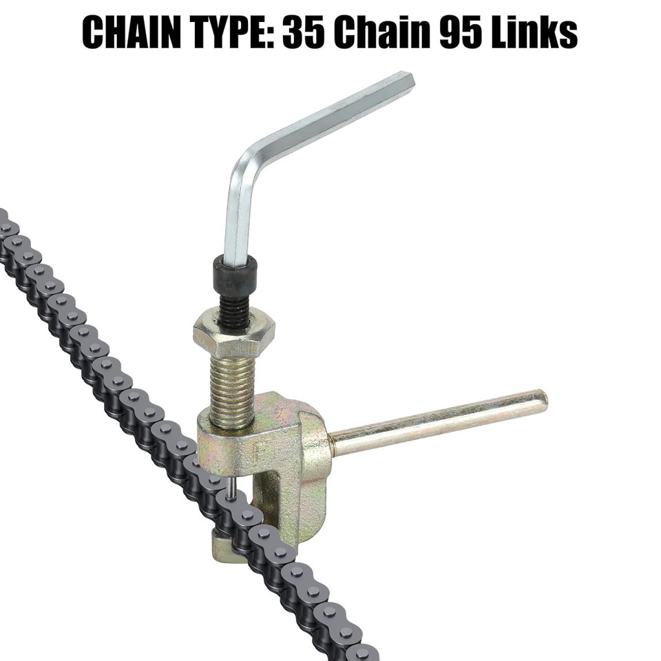 #35 Go Kart Roller Chain 3 Feet with Chain Breaker Replacement for Go ...