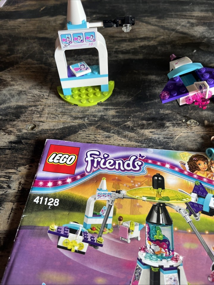 LEGO FRIENDS: Amusement Park Space Ride (41128) Olivia Complete ...