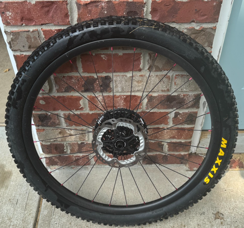 29er Carbon Enduro Mountain Bike 28h Wheelset 35X28mm w/Maxxis Tubeless ...