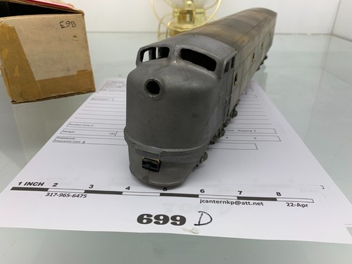 699 Central Locomotive Works Kit Diesel A/E Unit O Scale 2 Rail | eBay