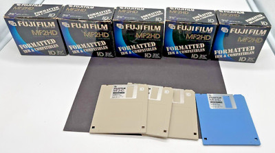 Fujifilm MF2HD High Density Floppy Disks 3 1/2" (54 Disks) | eBay