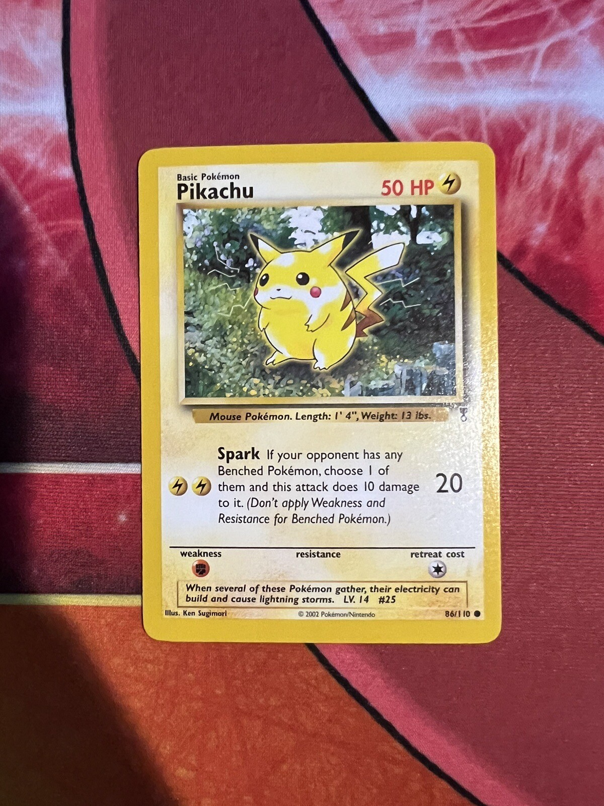 Pikachu Legendary Collection Near Mint 86/110 Common Regular Non-Holo ...