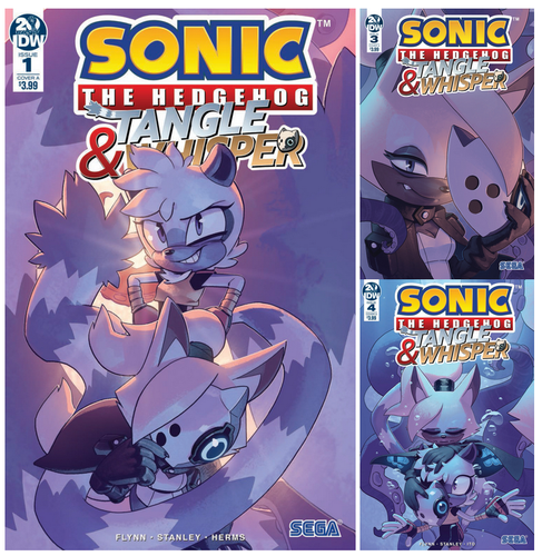 Sonic the Hedgehog Tangle & Whisper U PICK comic 1 2 3 4 2019 IDW st123 | eBay