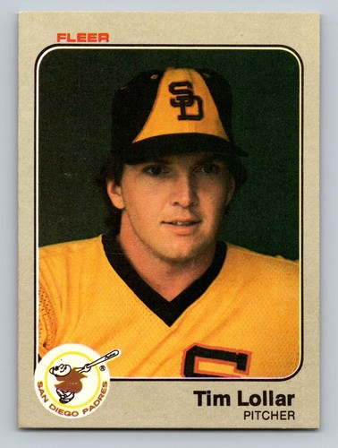 1983 Fleer #365 Tim Lollar San Diego Padres | eBay