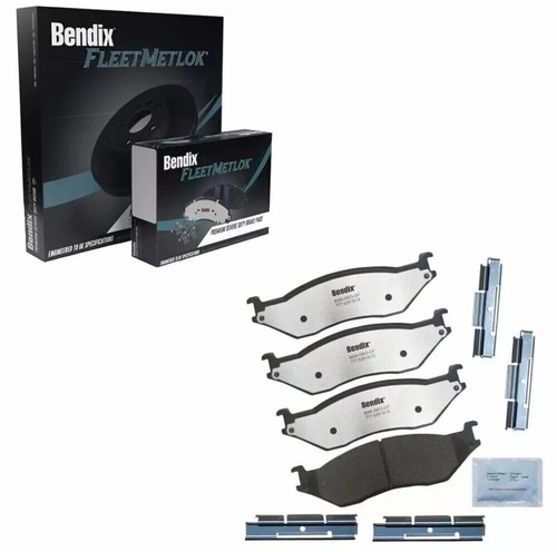 Brake Disc Pad Kit BENDIX Front/Rear For FORD E550 F450 F550 Super Duty ...