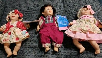 Gi Go Dolls 90's My Pals Bean Bag Dolls 8" Lot of 3 With Tags -D | eBay