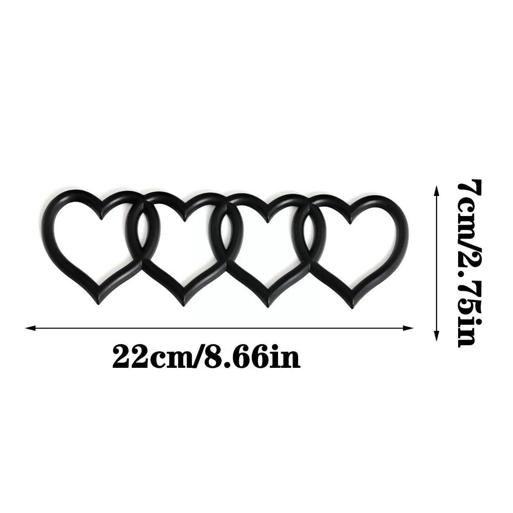 Replacement Car Love Heart Logo Decal for Audi A4 A3 A5 A6 A4L B8 B7 B9 ...