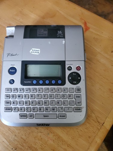 BROTHER P-TOUCH PT-1830 TZ TAPE LABEL THERMAL PRINTER NO CHARGER | eBay