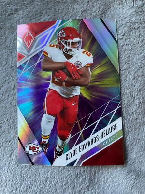 Clyde Edwards-Helaire #43 - 2022 Panini Phoenix - Colorburst Parallel ...