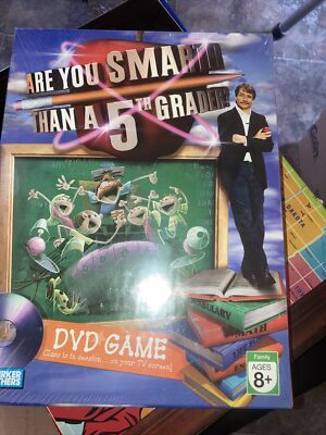 Are You Smarter Than A 5th Grader? DVD Game - Family Ages 8+ - Brand ...
