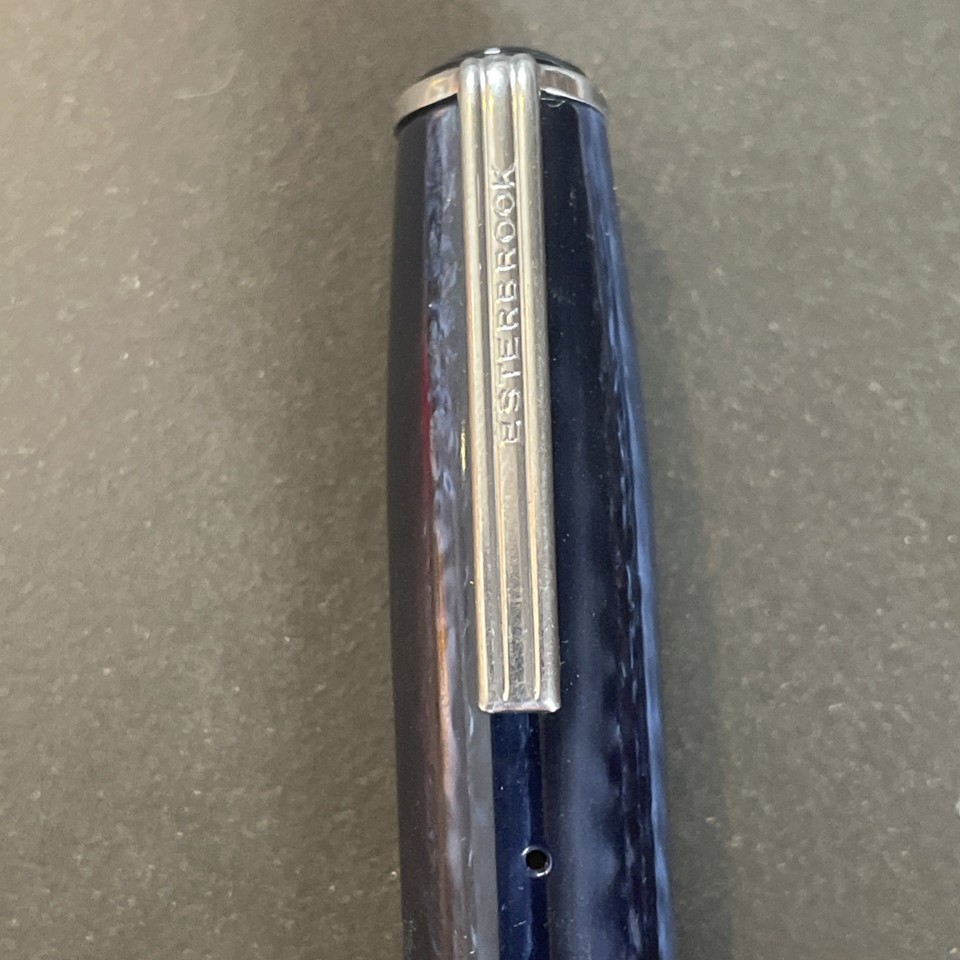 Estate Find Esterbrook 2556 Blue Fountain Pen! Vintage! Excellent Shape ...
