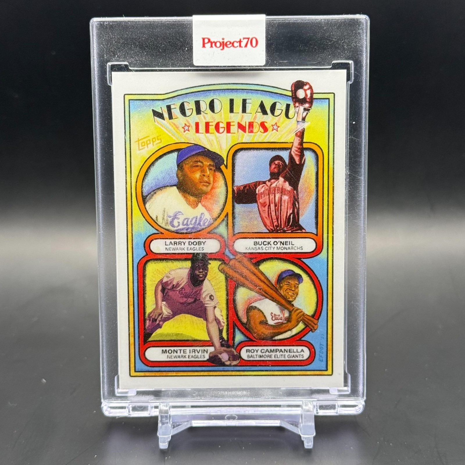 2021 Topps Project 70 - 1972 Topps Baseball Roy Campanella, Larry Doby ...